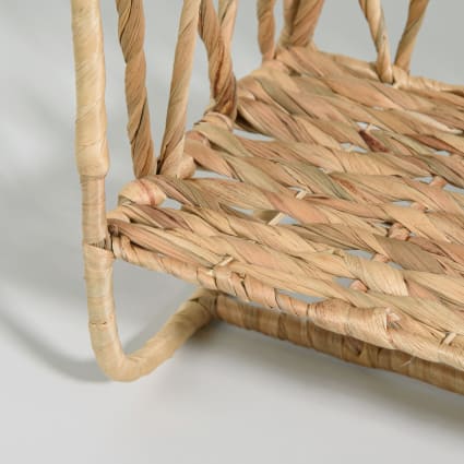 Prateleira de parede em jacinto-d'água trançado Boisa | Maisons du Monde