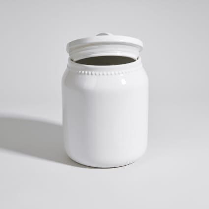 Witte keramische pot H17 Perle | Maisons du Monde