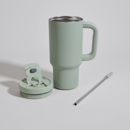0,9L groene roestvrijstalen waterfles Anora | Maisons du Monde