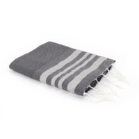 Fouta nido d'ape bianca cotone Hamptons | Maisons du Monde