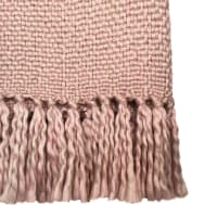 Plaid rose 140x180 cm Maybel | Maisons du Monde