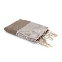 Fouta nido d'ape bianca cotone Ibiza | Maisons du Monde
