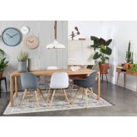 Table rectangulaire en chêne, 10 couverts teinte claire Taylor ...