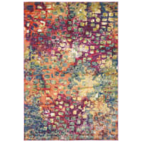 Alfombra de tejido plano rojo 230x340 Tosca | Maisons du Monde