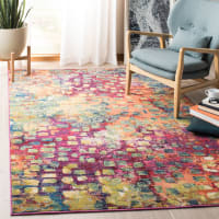 Alfombra de tejido plano rojo 230x340 Tosca | Maisons du Monde