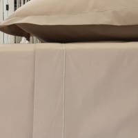 Drap plat en coton percale 200 fils desiree | Maisons du Monde