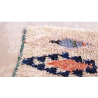 Tapis berbere marocain pure laine multicolore 160 x 268 cm Cherratin ...