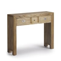 Mesa consola verde dorado 104 x 50 x 77 cm Avon | Maisons du Monde