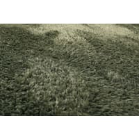 Tapis uni vert olive 100% de matière recyclée 120x170 Yogi | Maisons du ...