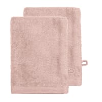 Lot de 2 serviettes de toilette 100% coton gris anthracite 50x90 ...