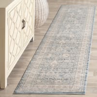 Tappeto Arredo in Viscosa Blu 160x230cm Celestine | Maisons du Monde