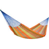 Hamac avec support métal en coton couleur tropical | Maisons du Monde