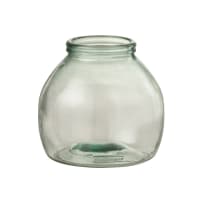 Vase à fleurs verre 24 cm transparent Rodia | Maisons du Monde