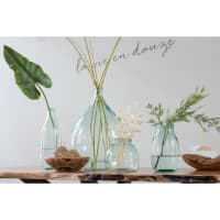 Vase à fleurs verre 24 cm transparent Rodia | Maisons du Monde