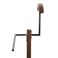 Galán de noche de madera de haya wengué 111x44x30 cm Oxford | Maisons ...