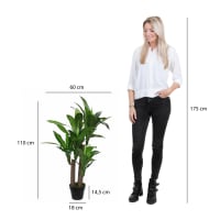 Planta artificial de cycas en maceta, h 90 cm | Maisons du Monde