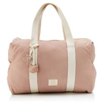 Set de 7 piezas de viaje para bebé en polipiel rosa Pink lather ...