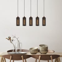 Applique en métal et aluminium Noir 106 cm Saretti | Maisons du Monde