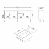 Buffets Blanc Bois | Maisons du Monde