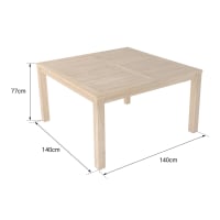 Table de jardin aluminium Seruno | Maisons du Monde
