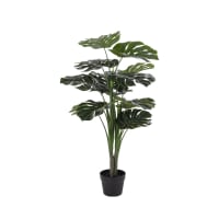 Plante artificielle Vert Polyester H100xl70xL70cm Philodendron ...