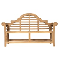 Banc de jardin en teck huil‚ Hanna | Maisons du Monde
