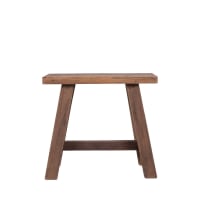 Tabouret en bois clair d30x33cm Matteo | Maisons du Monde