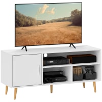 Mueble de tv 120x28x44 cm blanco | Maisons du Monde