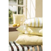 Housse de coussin 100 % coton moutarde 50x50 cm Liso | Maisons du Monde