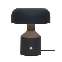 Lampe à poser led en métal noir Pajaro | Maisons du Monde