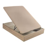 Canapé natural 140x190 32cm montaje y retirada incluida STORAGE BED ...