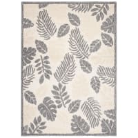 Alfombra de exterior crudo y marrón 160x230 cm Zebena | Maisons du Monde
