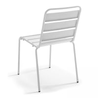 Pack 6 Sillas color blanco en polipropileno Bután | Maisons du Monde