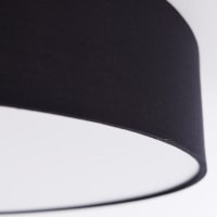 Plafón aluminio negro Lupolo | Maisons du Monde