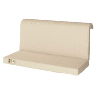 The white stone materasso a una piazza e mezza 120x200 cm a media rig ...