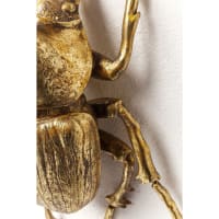 Wanddeko Käfer aus Polyresin, gold, H27cm Beetle | Maisons du Monde