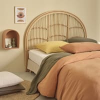 Matelas ressort H22 sommier kit lattes tête de lit lisse 140x190 ...