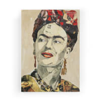 Leinwand 60x40 Frida-Collage FRIDA COLLAGE | Maisons du Monde