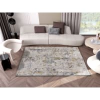 Tappeto Astrato Moderno Beige/Grigio 160x213 Martina | Maisons du Monde
