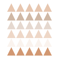 Vinilos decorativos adhesivos triangulos multicolor Triangles1 ...