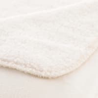 Couverture unie réversible en polaire Taupe 150X200 | Maisons du Monde