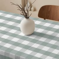 Mantel antimanchas floral texturizado crudo 140x200 cm Tarel | Maisons ...