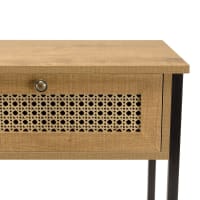 Mesa consola verde dorado 104 x 50 x 77 cm Avon | Maisons du Monde