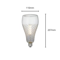 Bombilla LED Filament Cristallo Demetria 6W E27 720LM CRI90 2700K ...