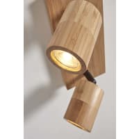Plafonnier Bois Chêne GU10 1 Zeke 10 Zake | Maisons du Monde
