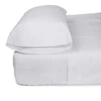 Funda de almohada lisa acolchada rosa empolvado 50x80 cm Pure | Maisons ...
