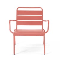 Gartencouchtisch aus Stahl Grau Palavas | Maisons du Monde