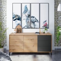 Anrichte aus Holz, braun Linea | Maisons du Monde