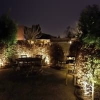 Lámpara led para exterior de aluminio negro Tavion | Maisons du Monde