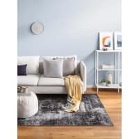Alfombra azul marino/gris 183 x 274 cm Amelia | Maisons du Monde